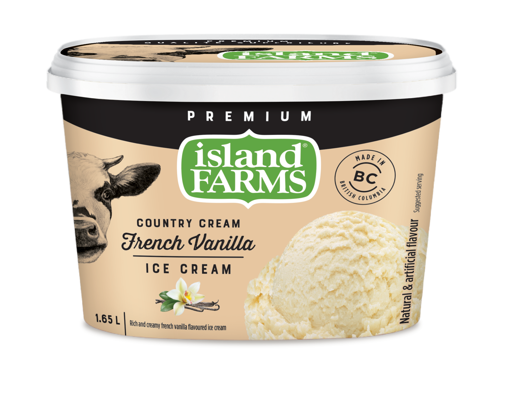 Country Cream French Vanilla Ice Cream | Island Farms