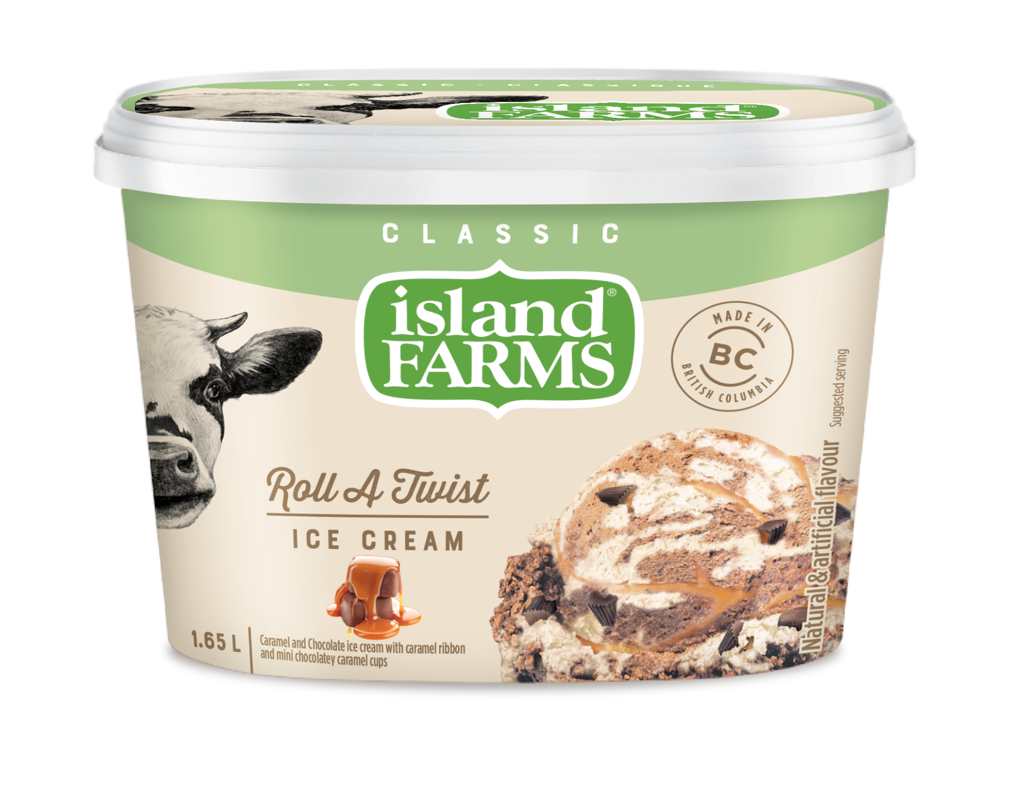 Classic Roll-A-Twist Ice Cream | Island Farms