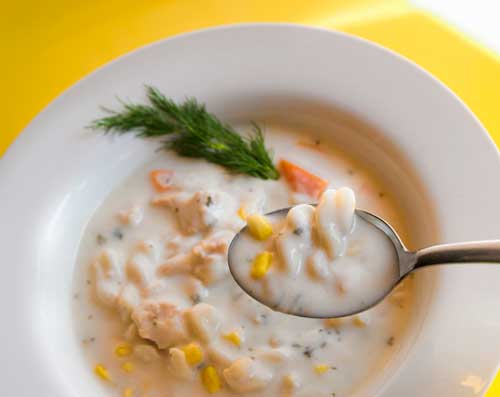 Garden Veggie Chowder | Island Farms