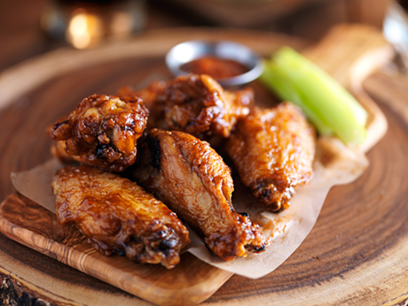 Barbecued Chicken Wings | Island Farms