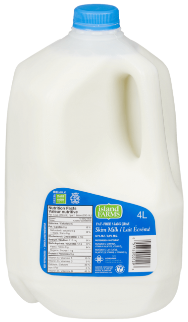 Skim Milk | Island Farms