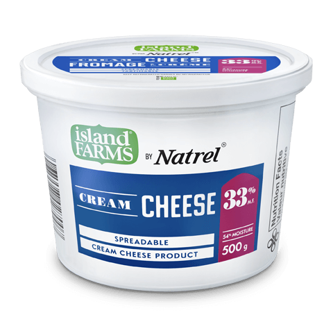 33% Spreadable Regular Cream Cheese Product | Island Farms